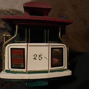 Accents | Vintage Wooden San Francisco Cable Car Music Box | Poshmark